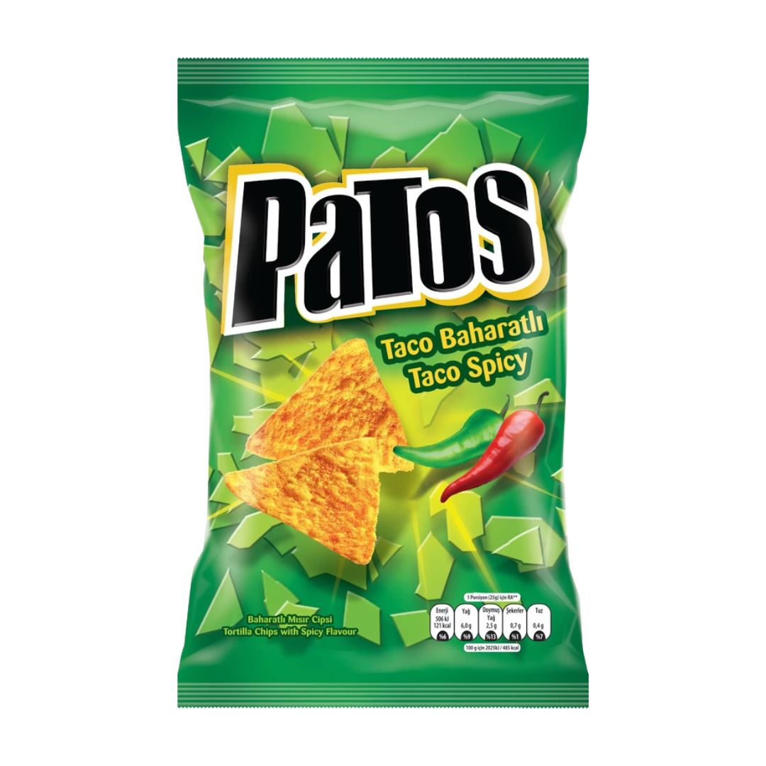 Patos Spicy Taco (Turkey) 167g – Willy Wacky Snacks