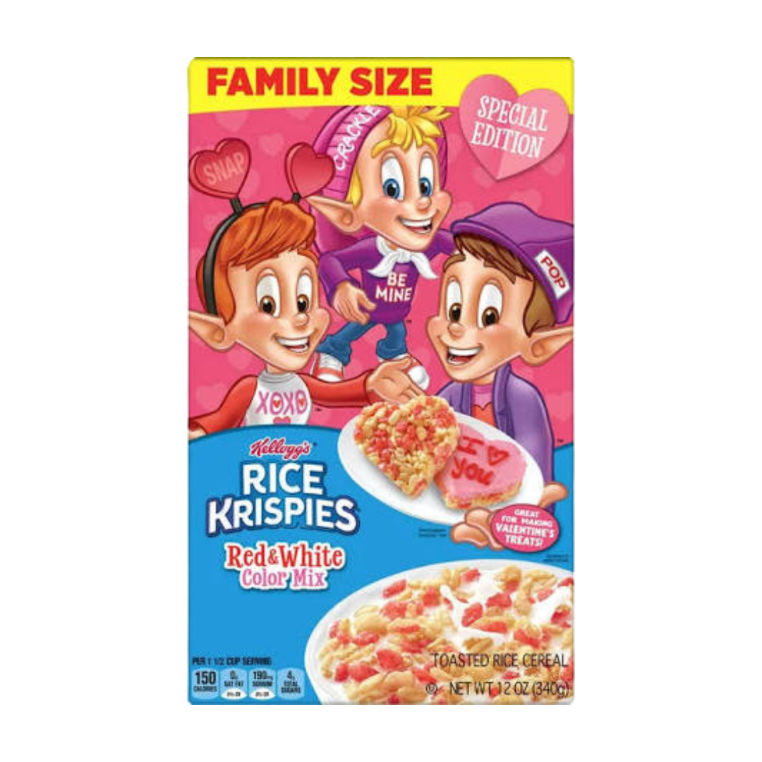Rice Krispies Red White Limited Edition Willy Wacky Snacks Rice Krispies Red White Limited Edition Willy Wacky Snacks