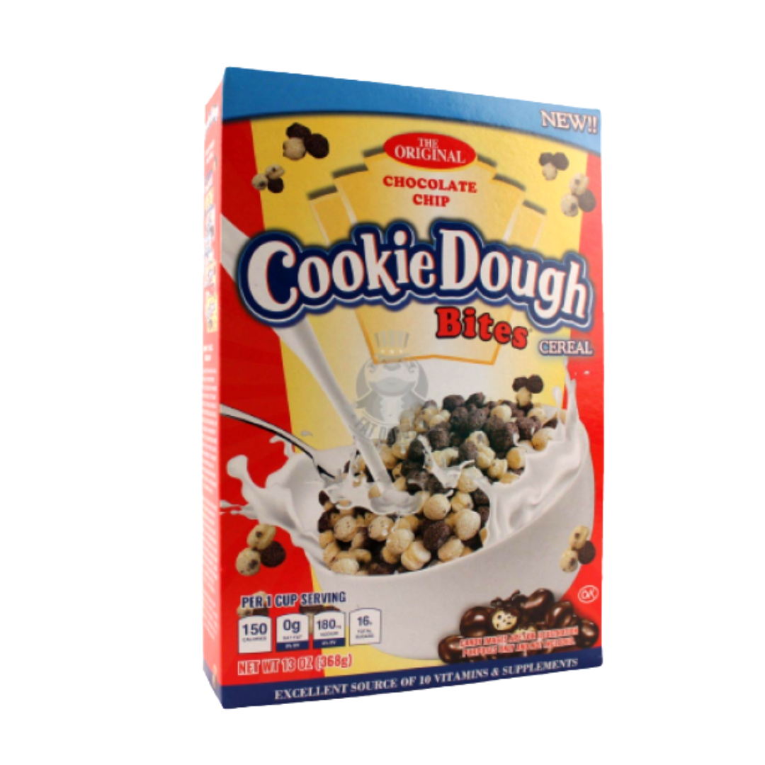 Chocolate Chip Cookie Dough Bites Cereal Willy Wacky Snacks
