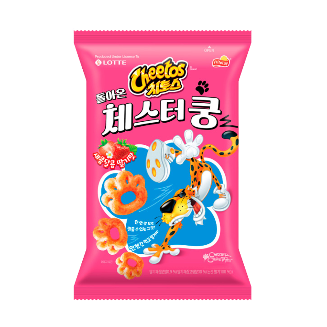 Cheetos Sweet & Sour Strawberry (Korea) – Willy Wacky Snacks