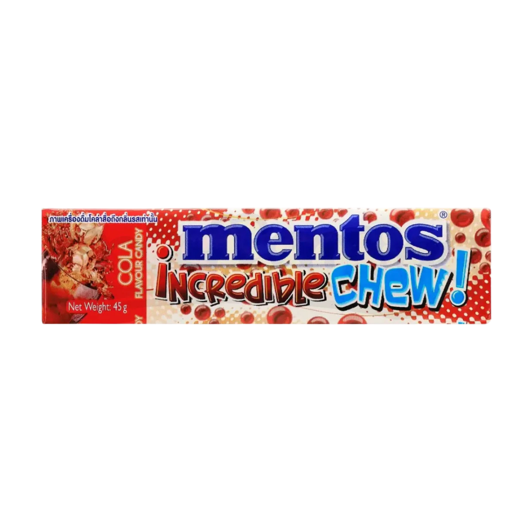 Mentos Incredible Chew Cola (Thailand) – Willy Wacky Snacks
