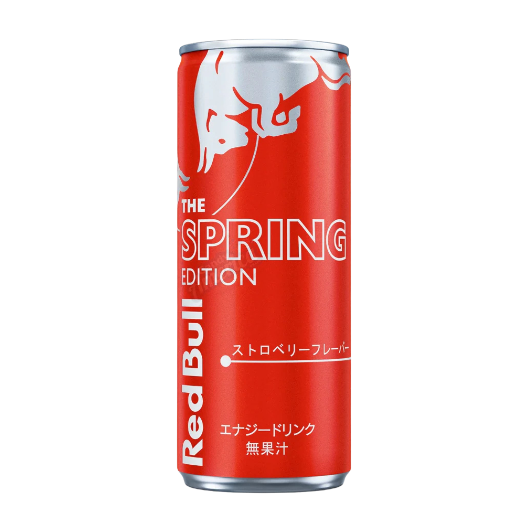 Red Bull Strawberry Spring Edition (Japan) – Willy Wacky Snacks