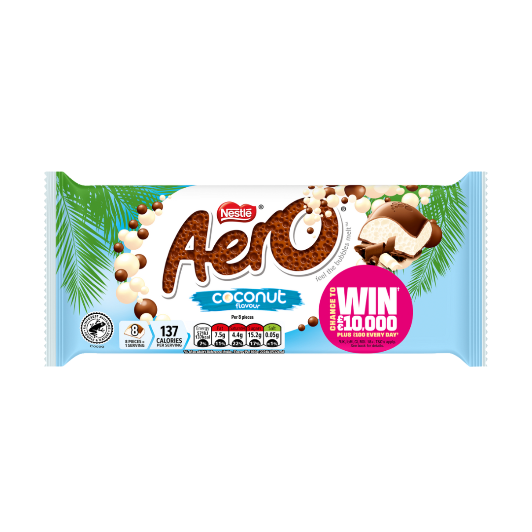 Aero Coconut (UK) 90g – Willy Wacky Snacks
