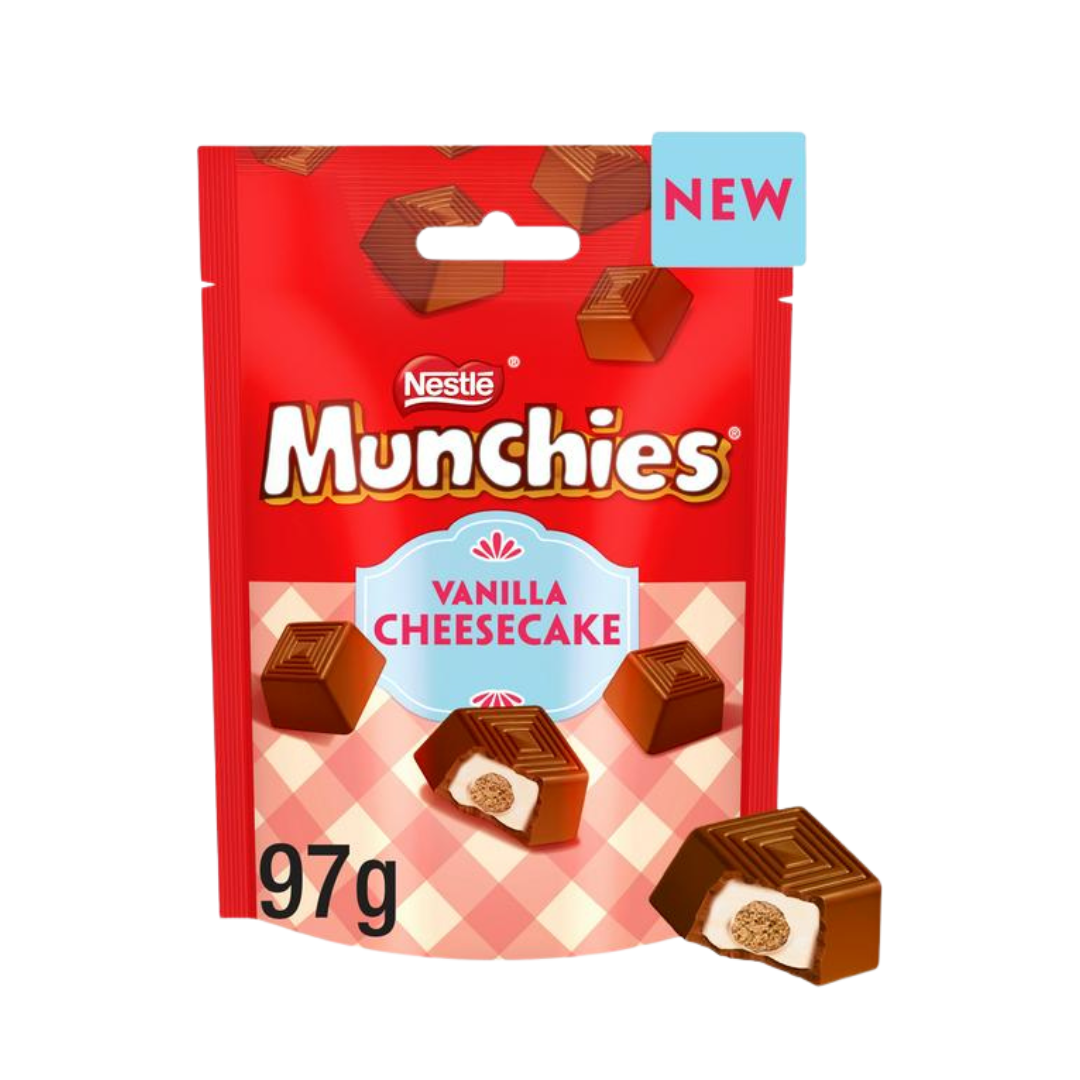 Munchies Vanilla Cheesecake (UK) 97g – Willy Wacky Snacks