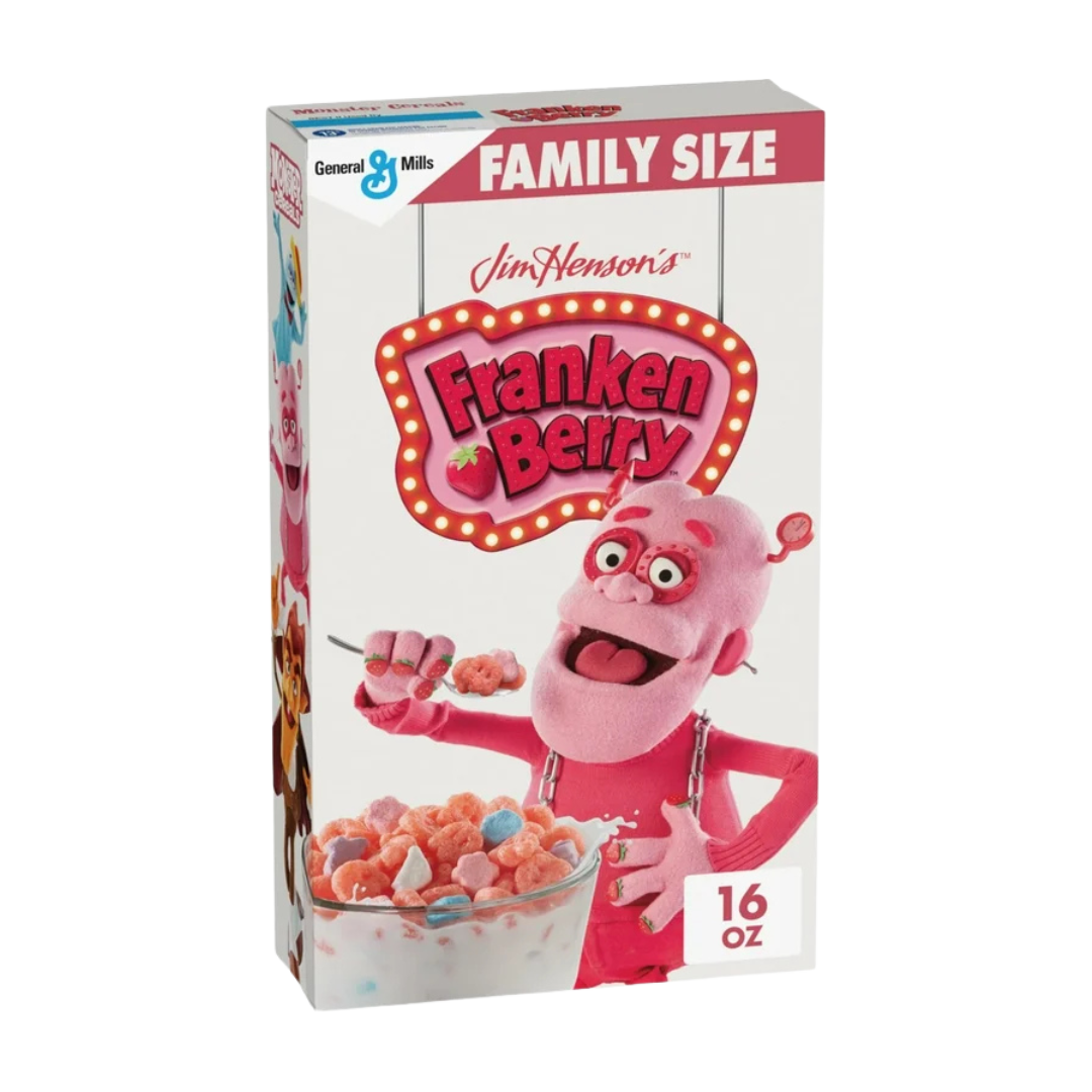 Franken Berry Cereal (Lim Ed.) – Willy Wacky Snacks