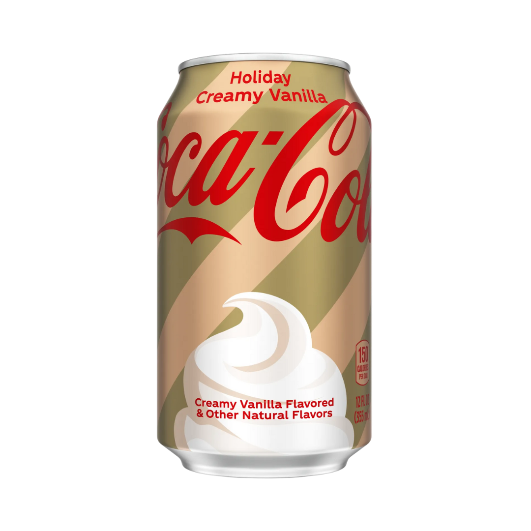 Coca Cola Creamy Vanilla (Lim Ed.) – Willy Wacky Snacks