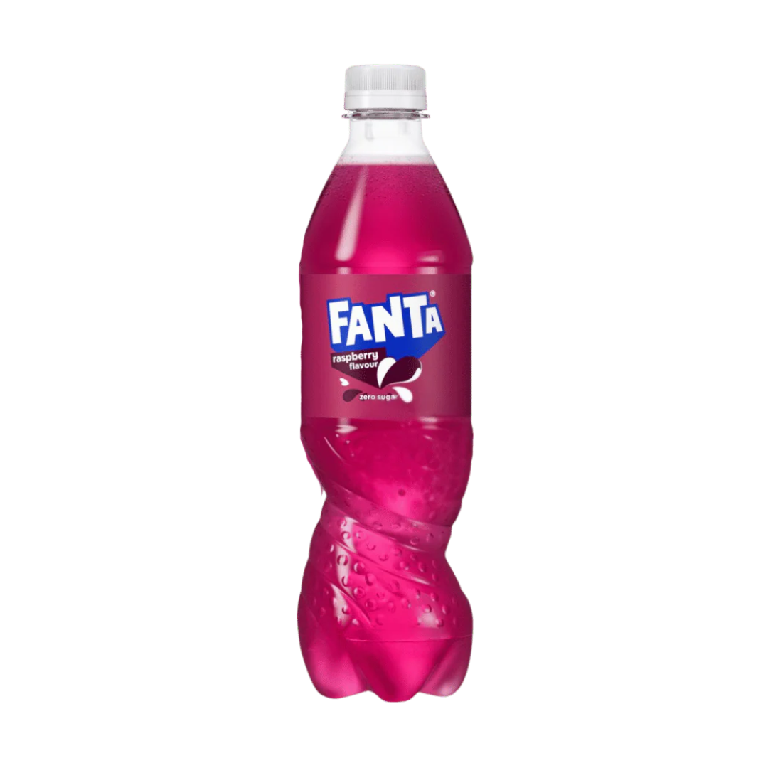 Fanta Raspberry Zero (UK) 500ml – Willy Wacky Snacks