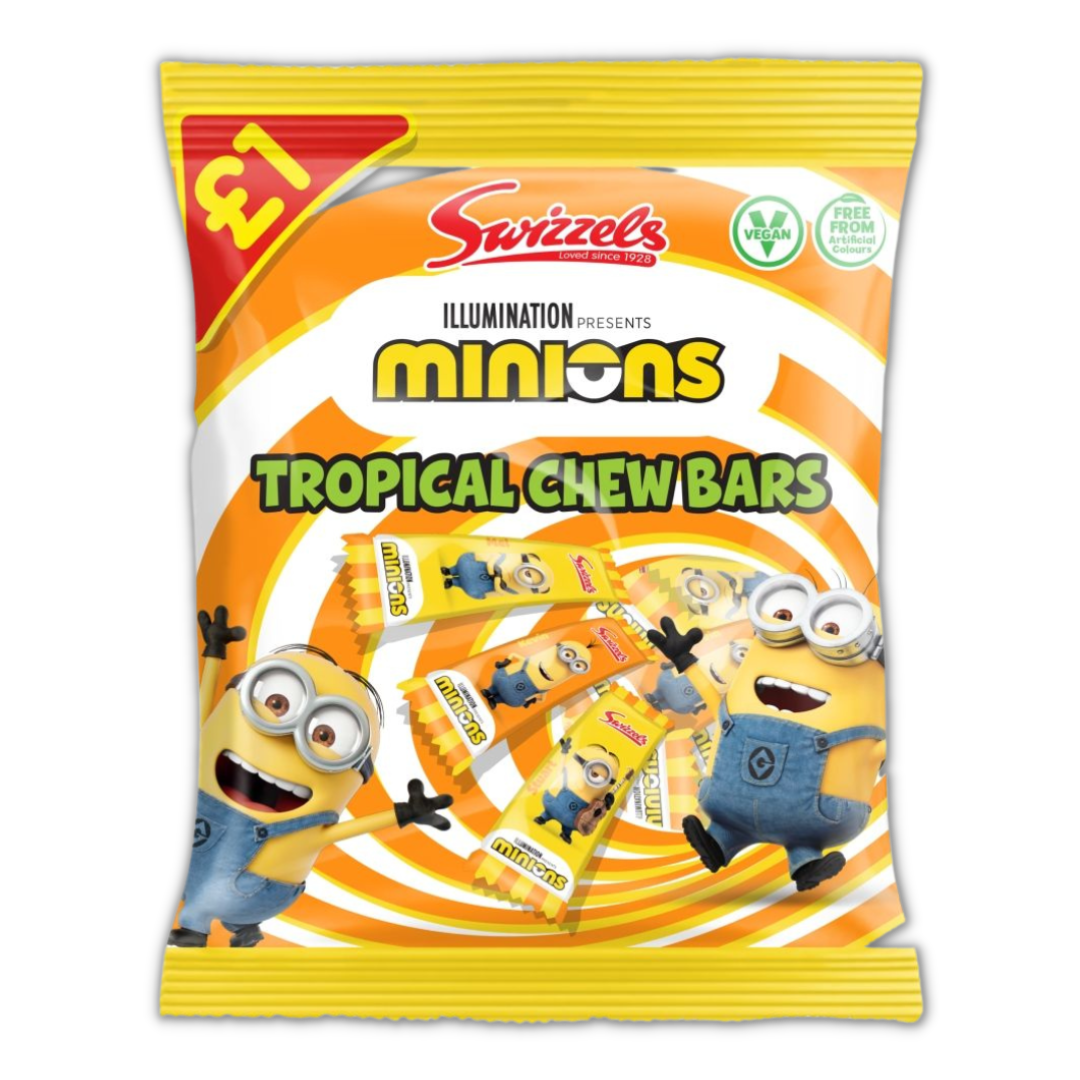 Minions Tropical Chew Bars (UK) 120g – Willy Wacky Snacks