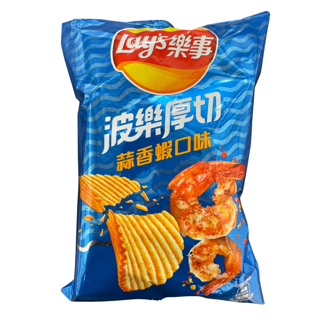 Lay's Garlic Shrimp (Taiwan) – Willy Wacky Snacks