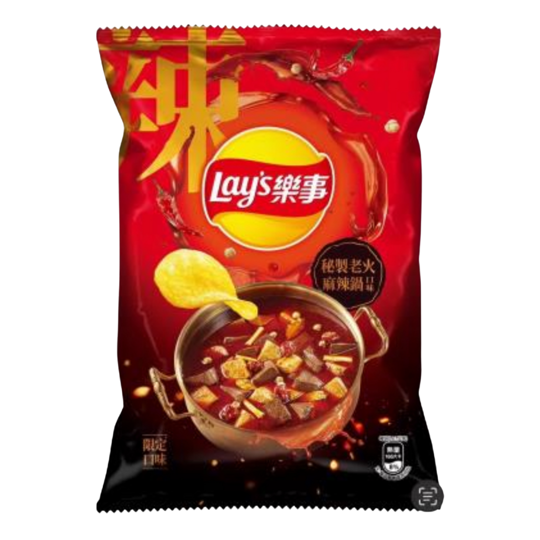 Lays Spicy Pot (Taiwan) 34g – Willy Wacky Snacks