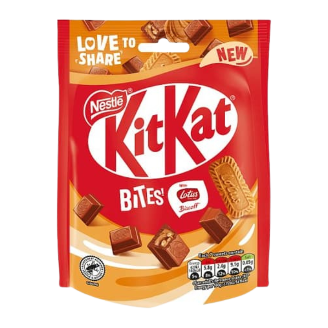 Kit Kat Biscoff Bites (EU) – Willy Wacky Snacks