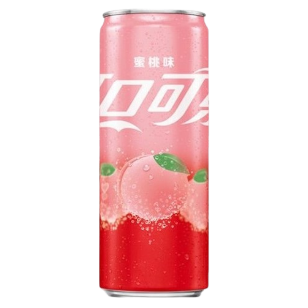 Coca Cola Peach (China) – Willy Wacky Snacks