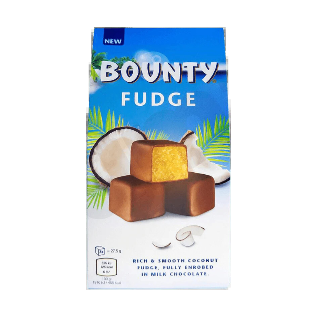 Bounty Coconut Fudge (UK) – Willy Wacky Snacks