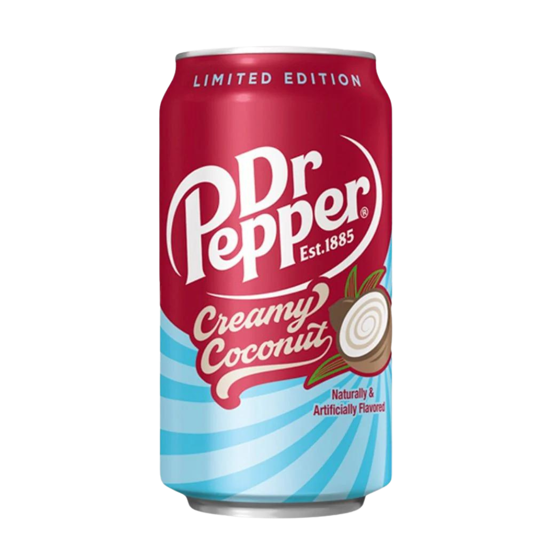 Dr. Pepper Creamy Coconut (Limited Edition) – Willy Wacky Snacks