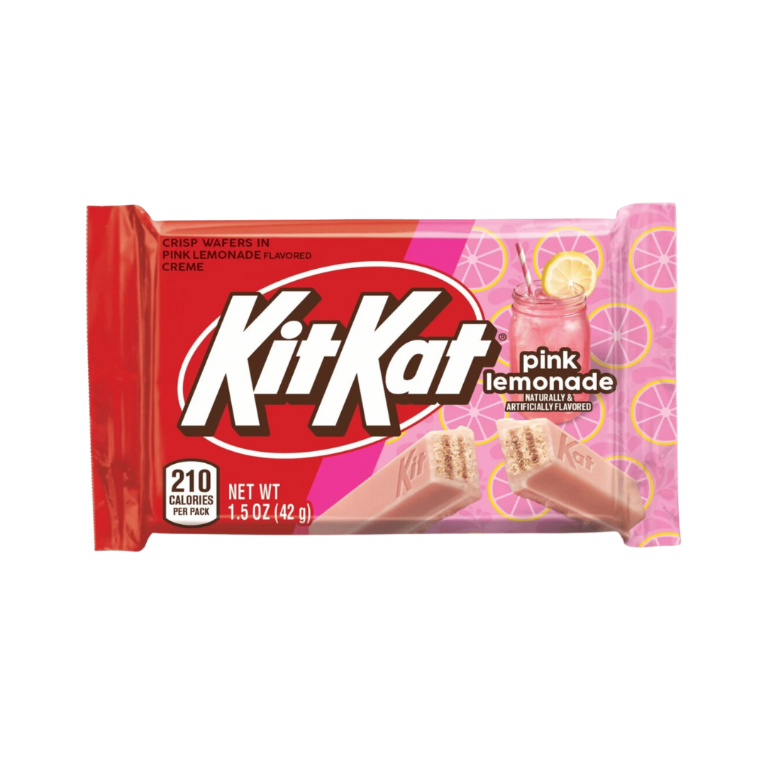 Kit Kat Pink Lemonade (Limited Ed.) 43g – Willy Wacky Snacks