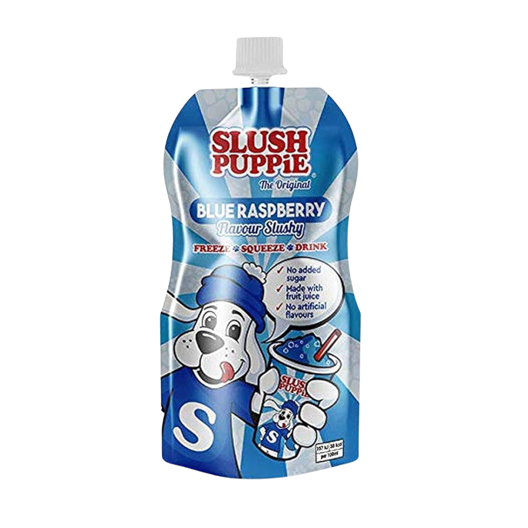 Slush Puppie Blue Ras Squeeze (UK) – Willy Wacky Snacks