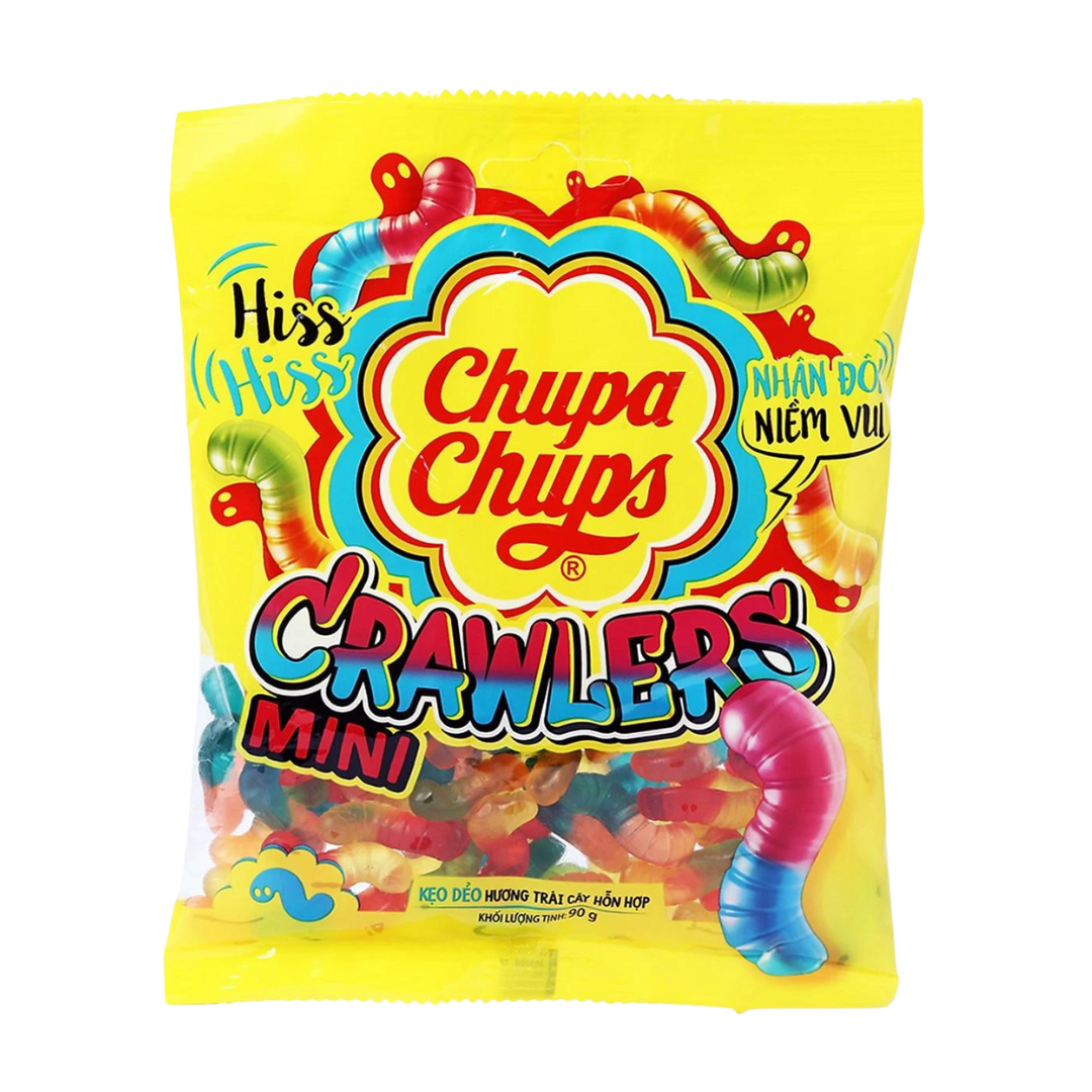 Chupa Chups Mini Crawlers (Vietnam) 160g – Willy Wacky Snacks