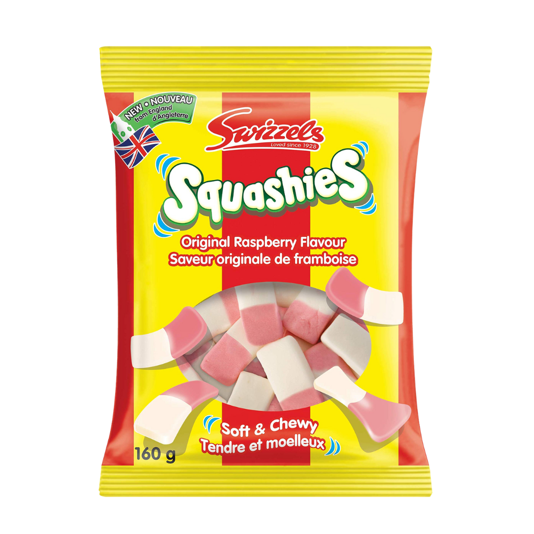 Swizzels Squashies Raspberry (UK) – Willy Wacky Snacks