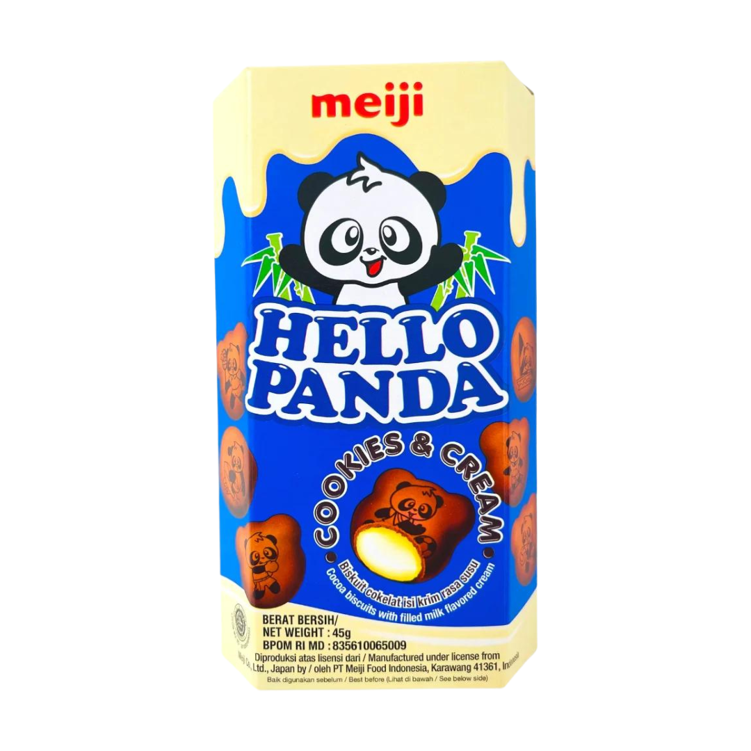 Hello Panda Cookies N Cream (Indonesia) 45g – Willy Wacky Snacks