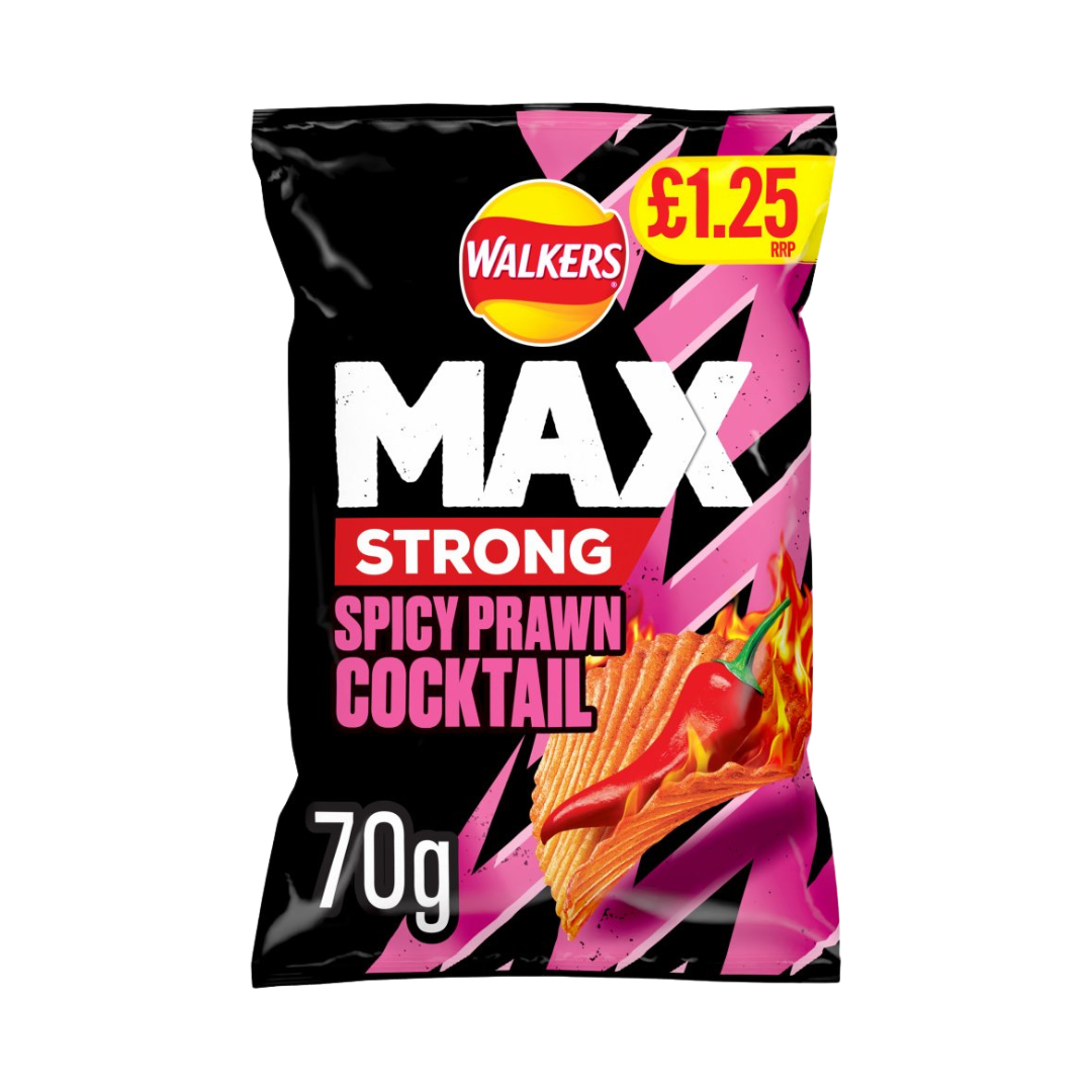 Walkers Spicy Prawn Cocktail (UK) – Willy Wacky Snacks