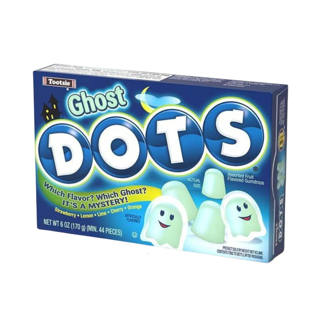 Ghost Dots (Limited Edition) 6oz – Willy Wacky Snacks