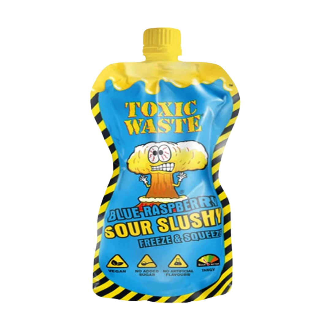 Toxic Waste Blue Raz Slushy (UK) – Willy Wacky Snacks