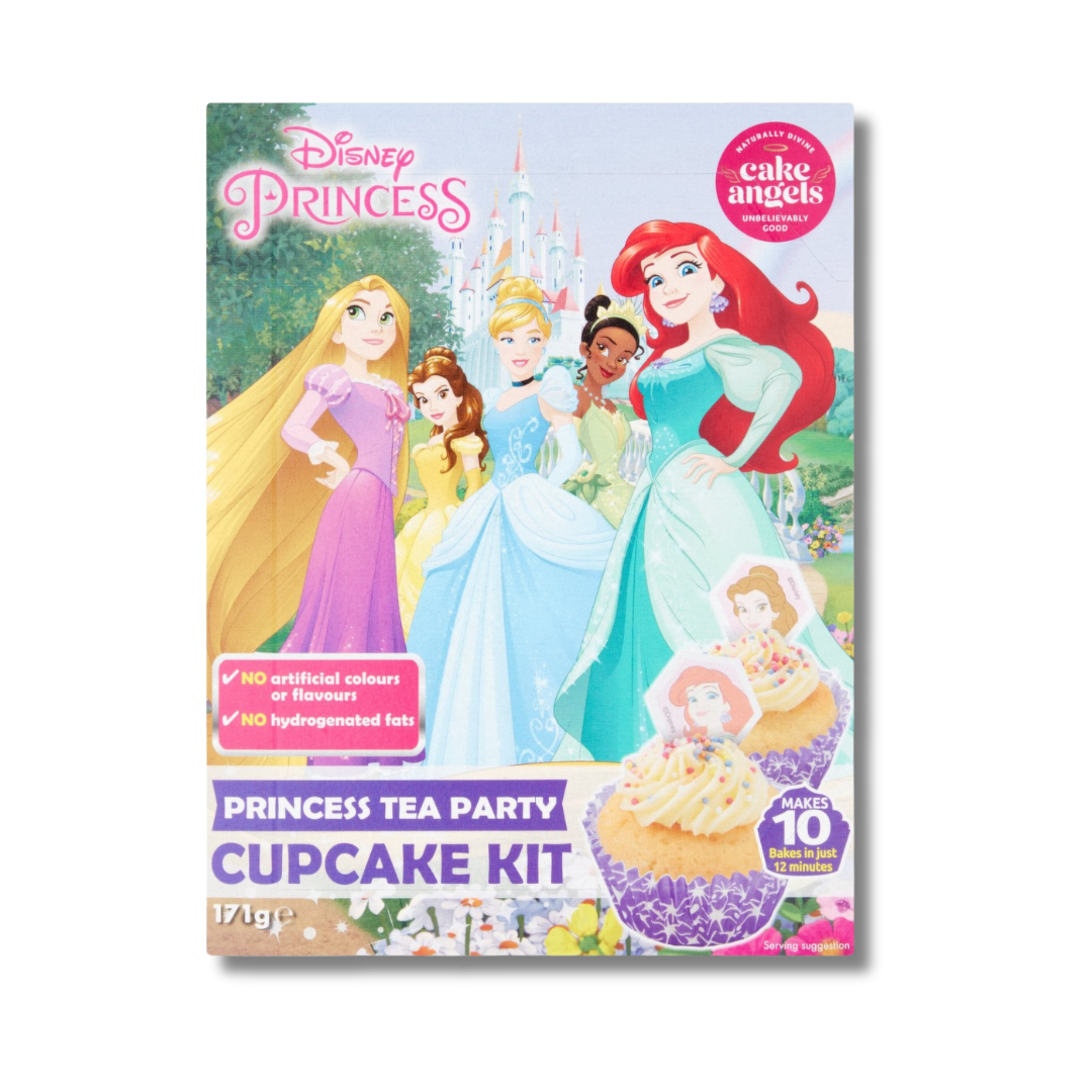 Disney Princess Tea Party Cupcake Kit (UK) 171g – Willy Wacky Snacks