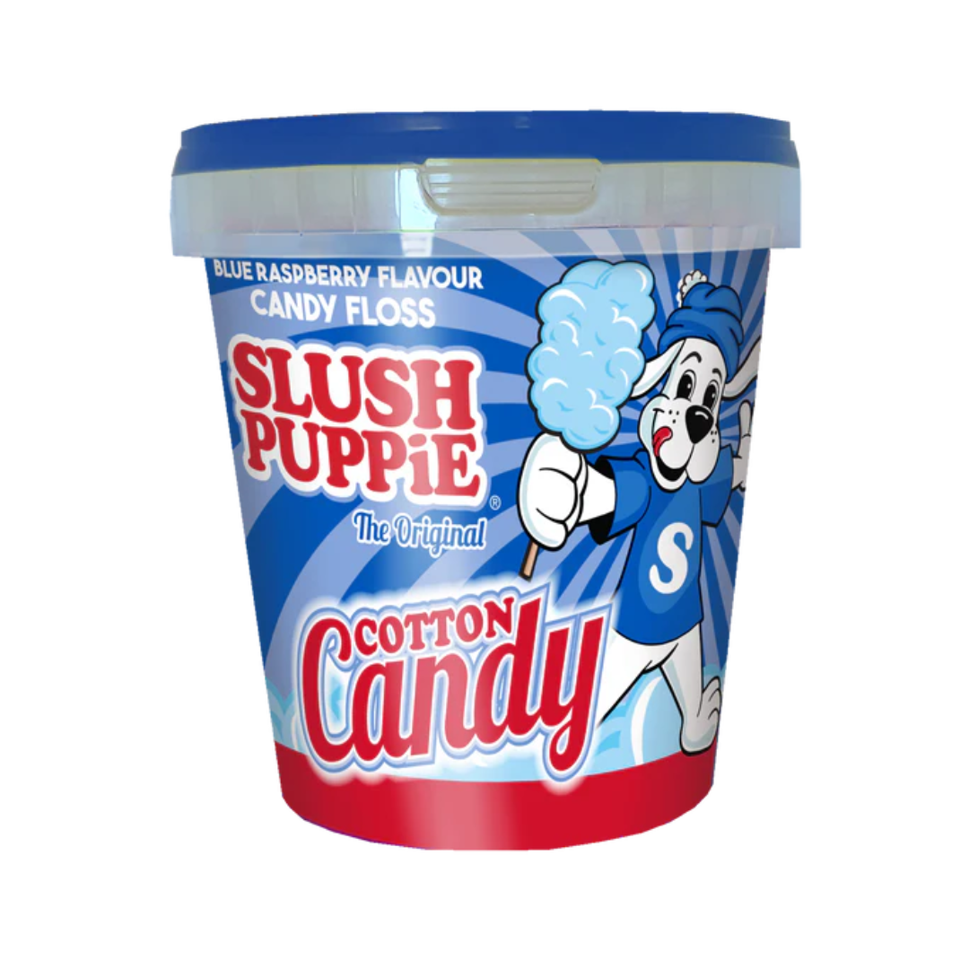 Slush Puppie Blue Ras Cotton Candy (UK) – Willy Wacky Snacks