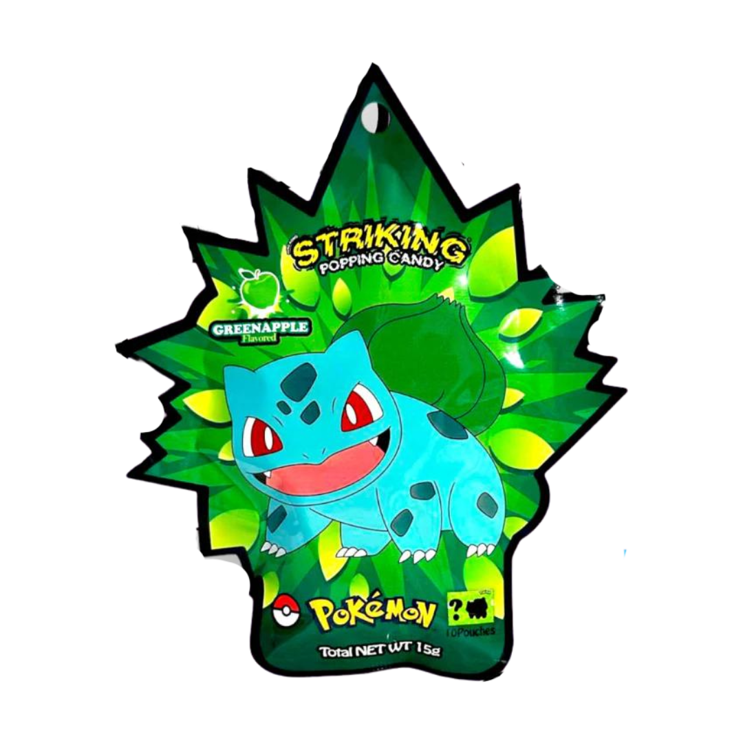 Bulbasaur Popping Candy (Korea) 15g – Willy Wacky Snacks