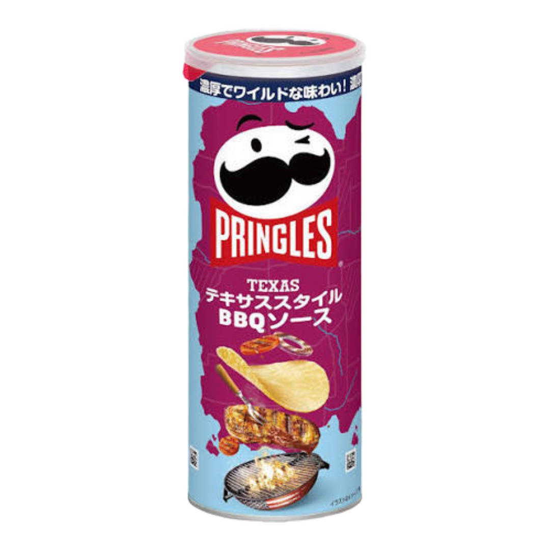 Pringles Texas Style BBQ (Japan) 95g – Willy Wacky Snacks