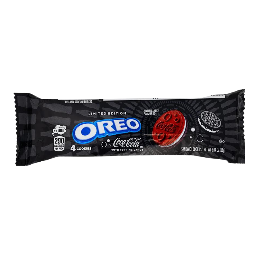 Oreo X Coca Cola Cookies (Limited Ed.) 58g – Willy Wacky Snacks