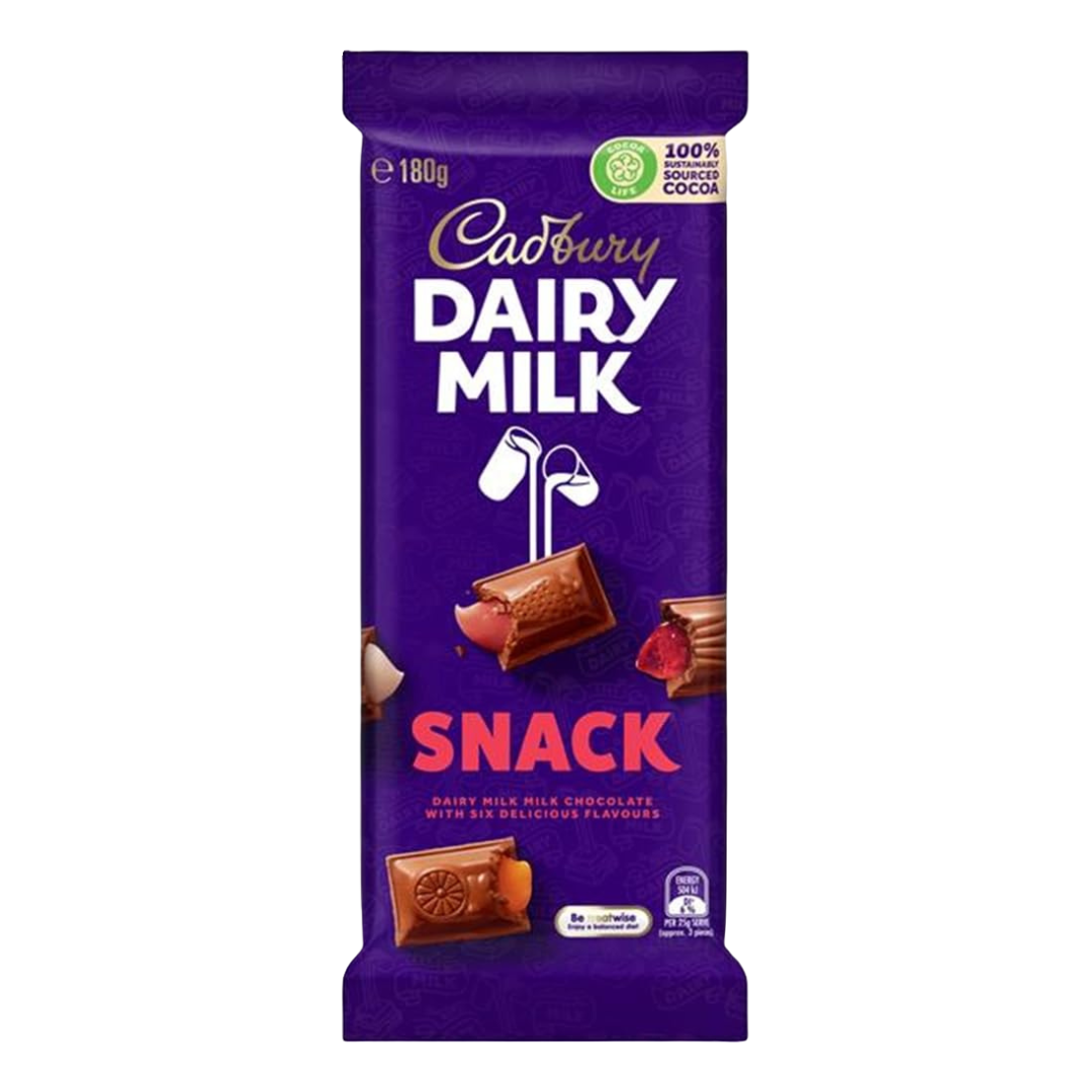 Cadbury Snack (Australia) 180g – Willy Wacky Snacks