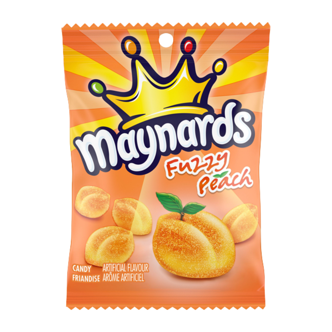Maynards Fuzzy Peach (Canada) 154g – Willy Wacky Snacks