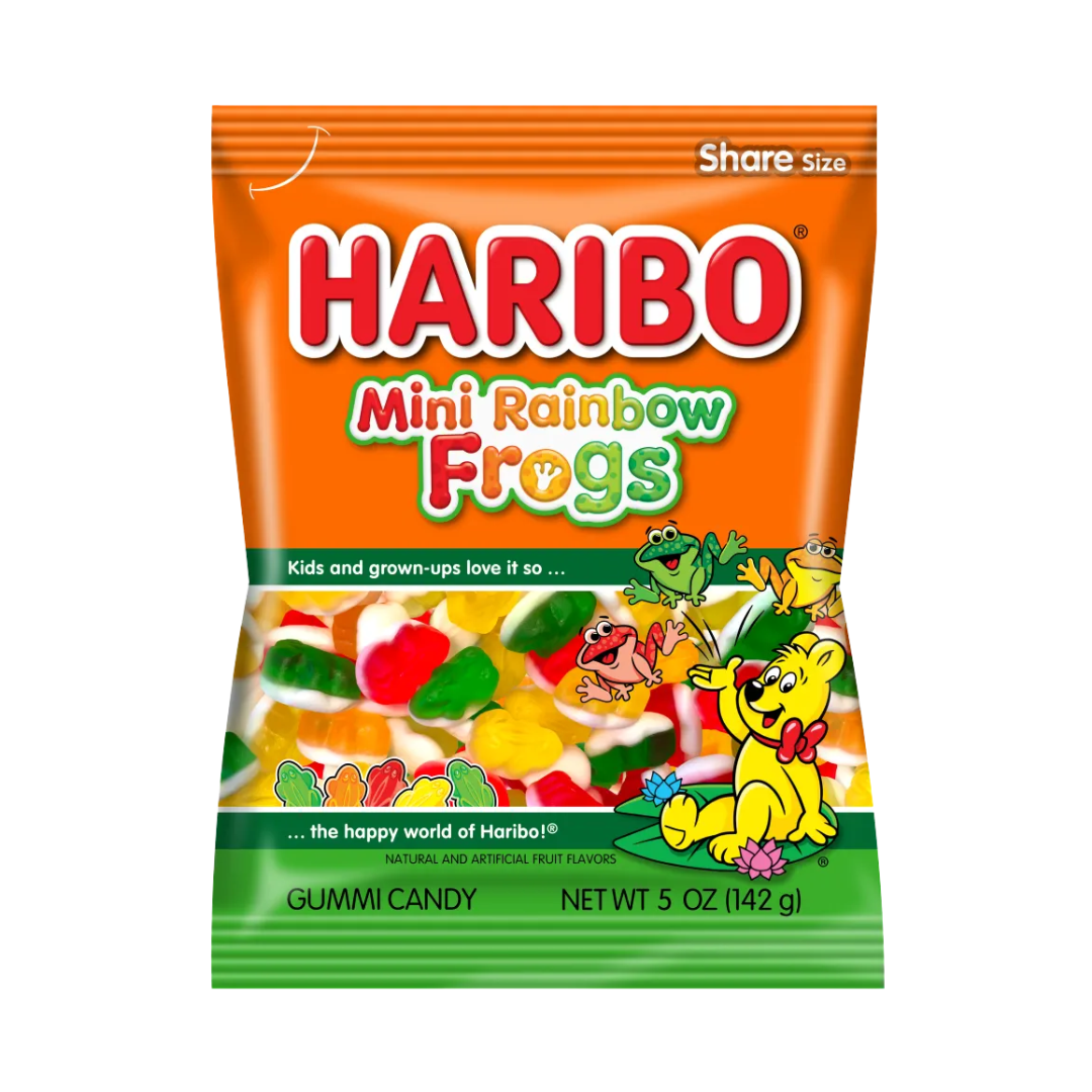 Haribo Mini Rainbow Frogs (Germany) – Willy Wacky Snacks