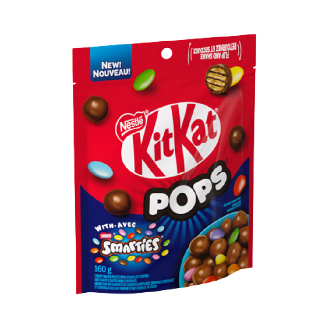 Kit Kat Smarties Pops (Canada) 160g – Willy Wacky Snacks