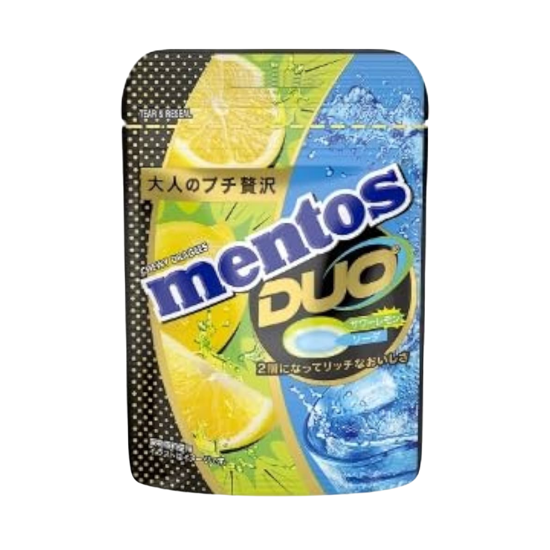 Mentos Duo Lemon Soda (Japan) – Willy Wacky Snacks