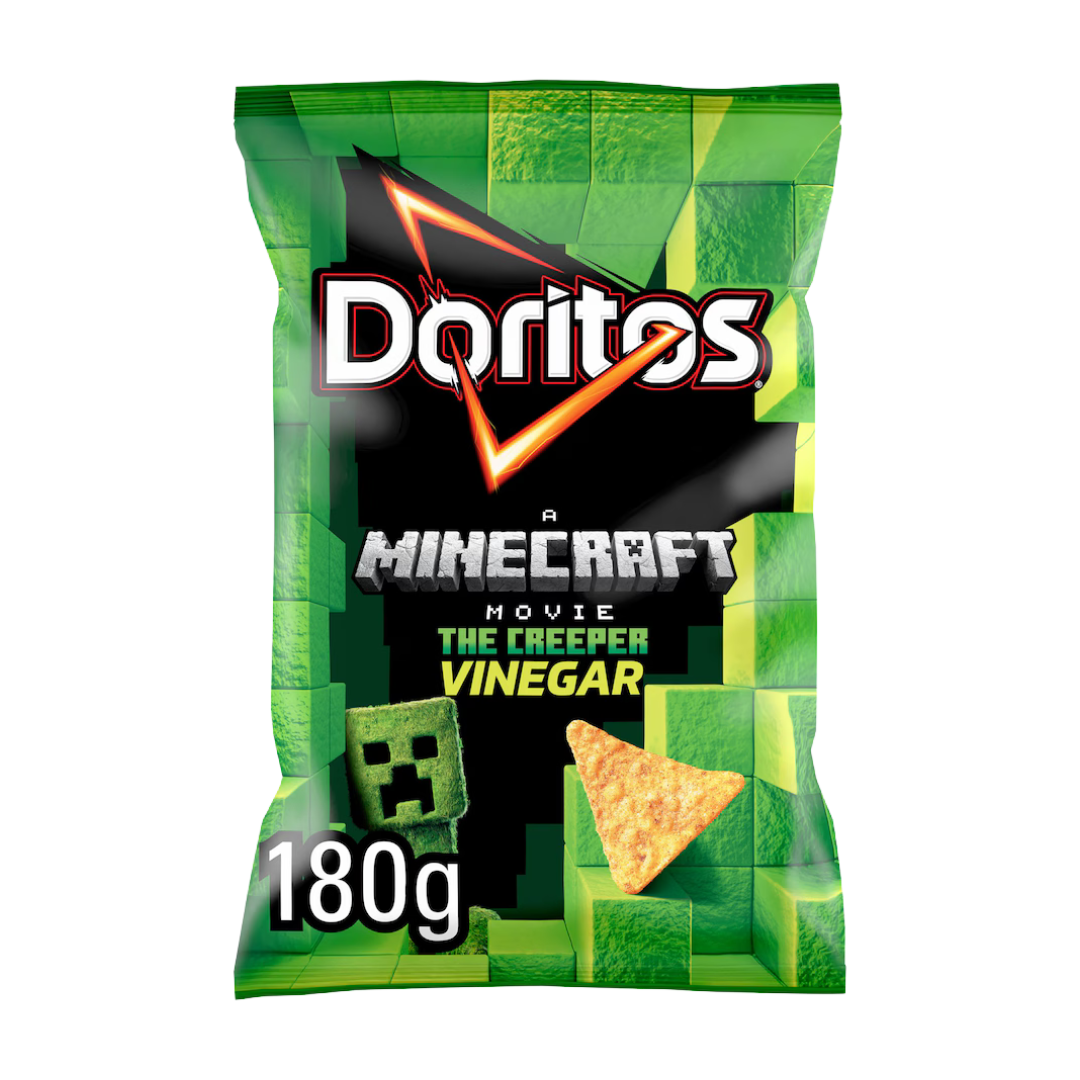 Doritos Minecraft 'The Creeper' Vinegar (UK) 160g – Willy Wacky Snacks