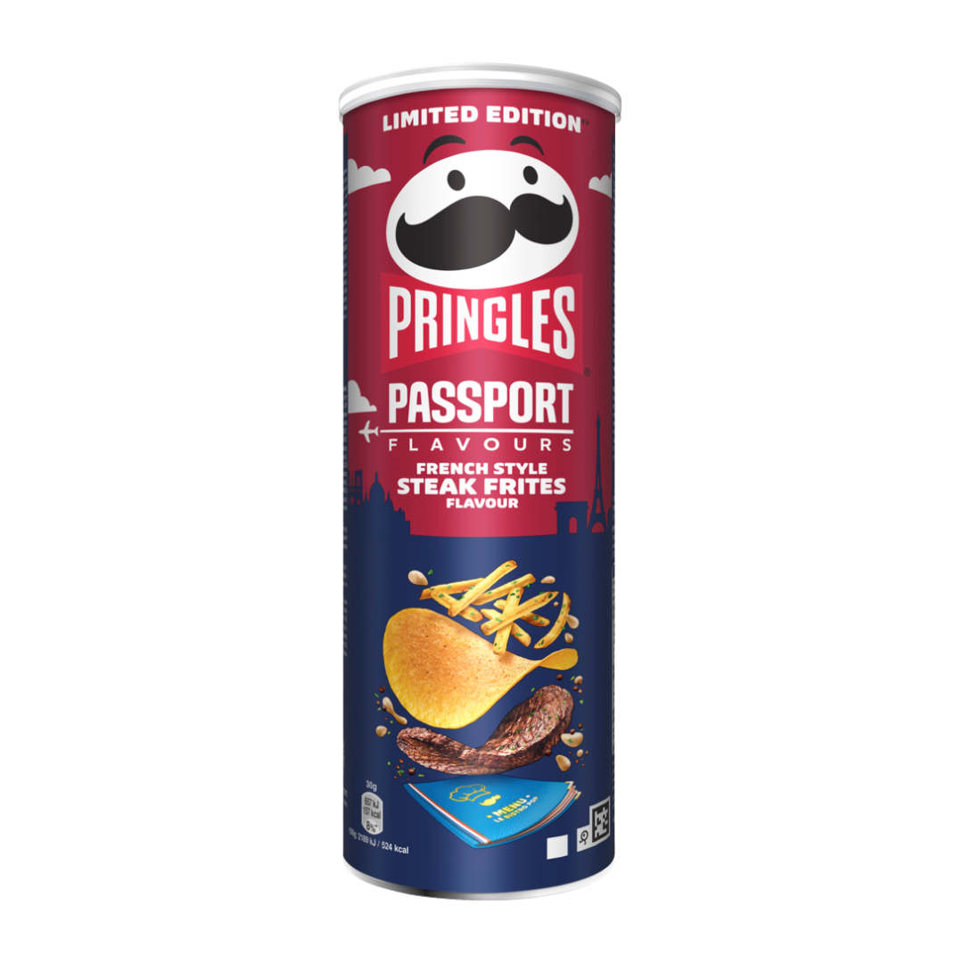 Pringles French Steak Frites (Germany) 160g – Willy Wacky Snacks
