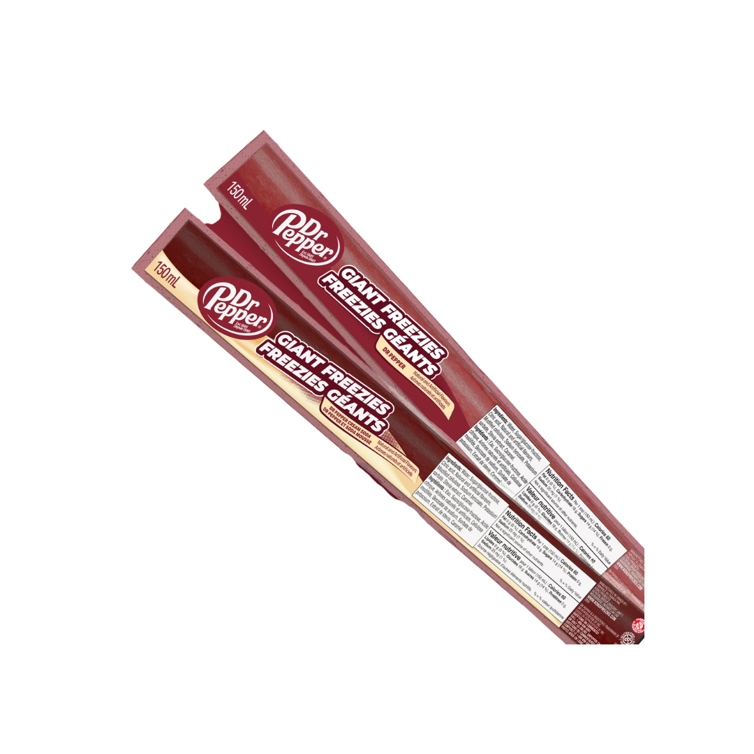 Dr. Pepper Giant Freezie (Single Unit) – Willy Wacky Snacks