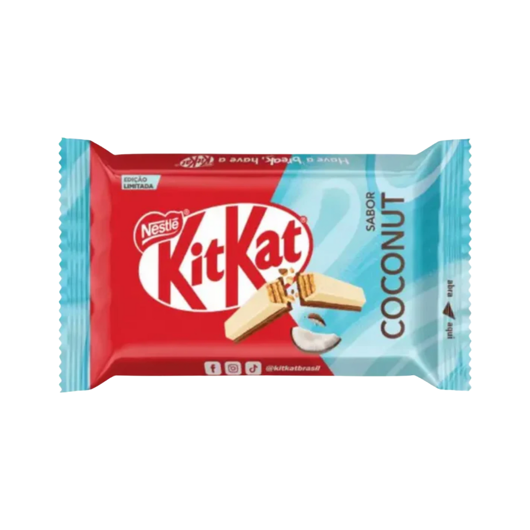 KitKat Coconut (Brazil) 42g – Willy Wacky Snacks