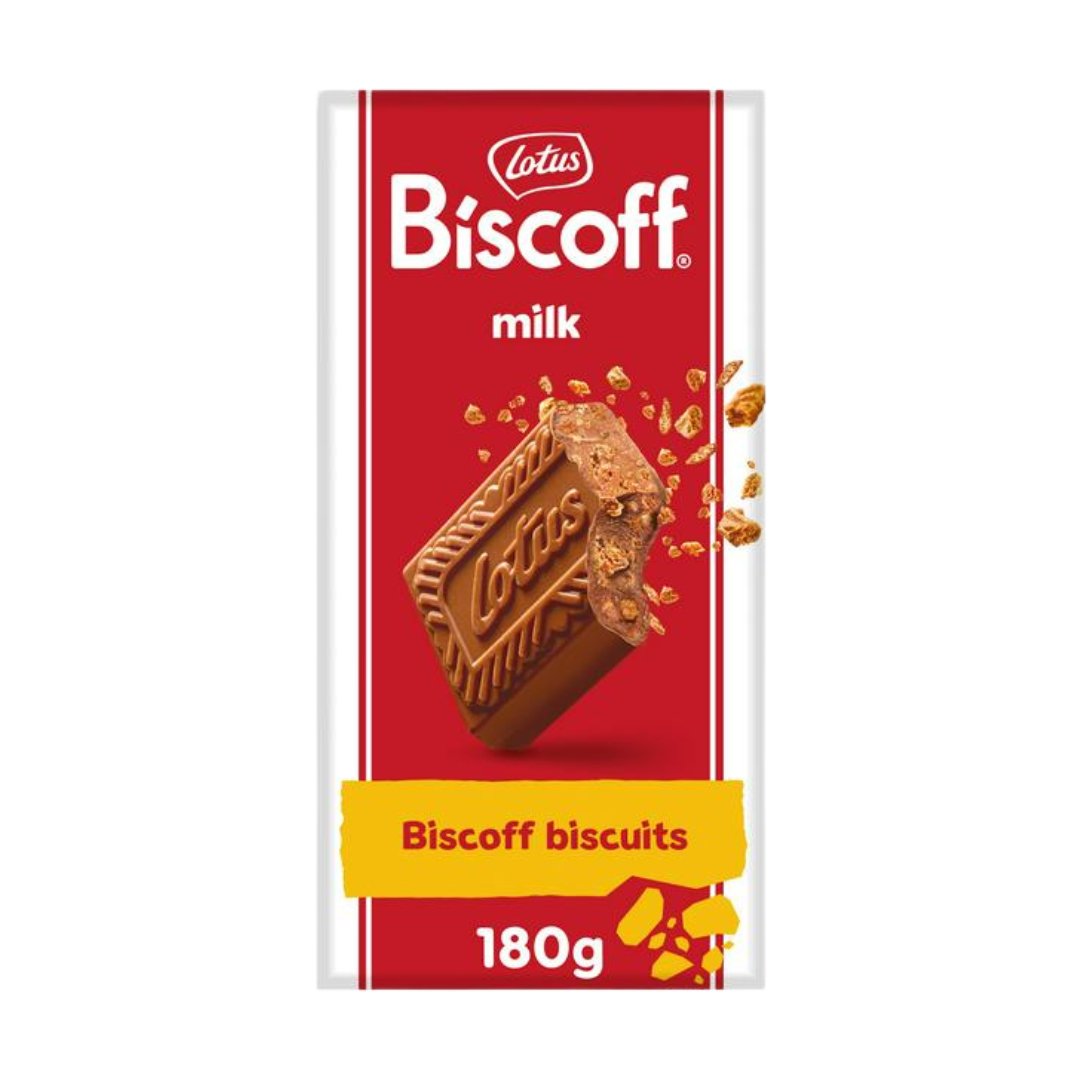 Biscoff Milk Chocolate Crumbs (UK) 180g – Willy Wacky Snacks