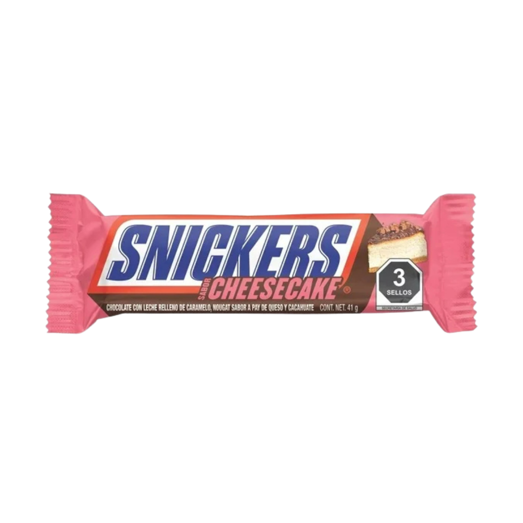 Snickers Cheesecake (Mexico) 41g Collectible: BBD 11/25 – Willy Wacky ...
