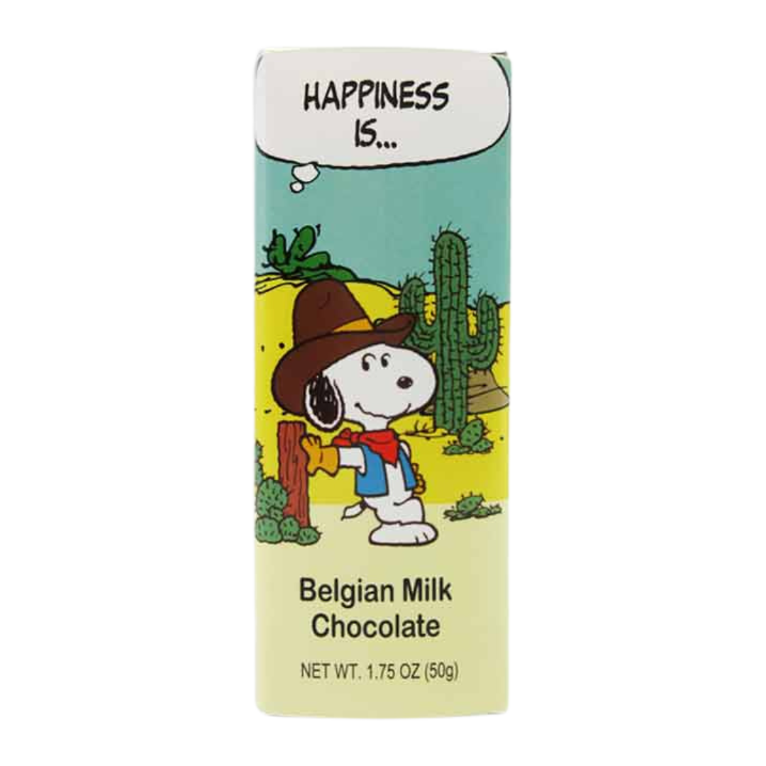 Snoopy Cowboy Milk Chocolate – Willy Wacky Snacks