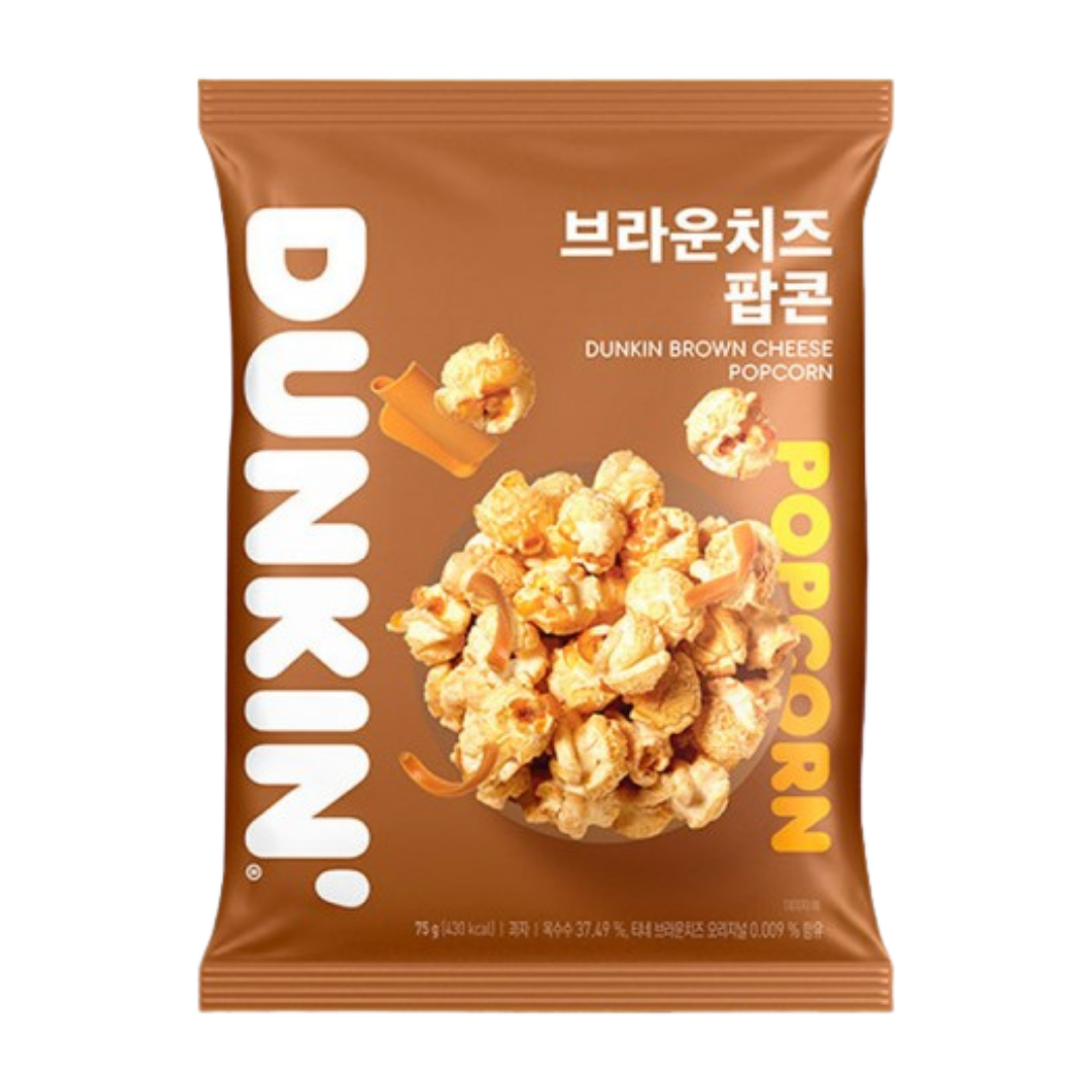 Dunkin' Brown Cheese Popcorn (Korea) – Willy Wacky Snacks