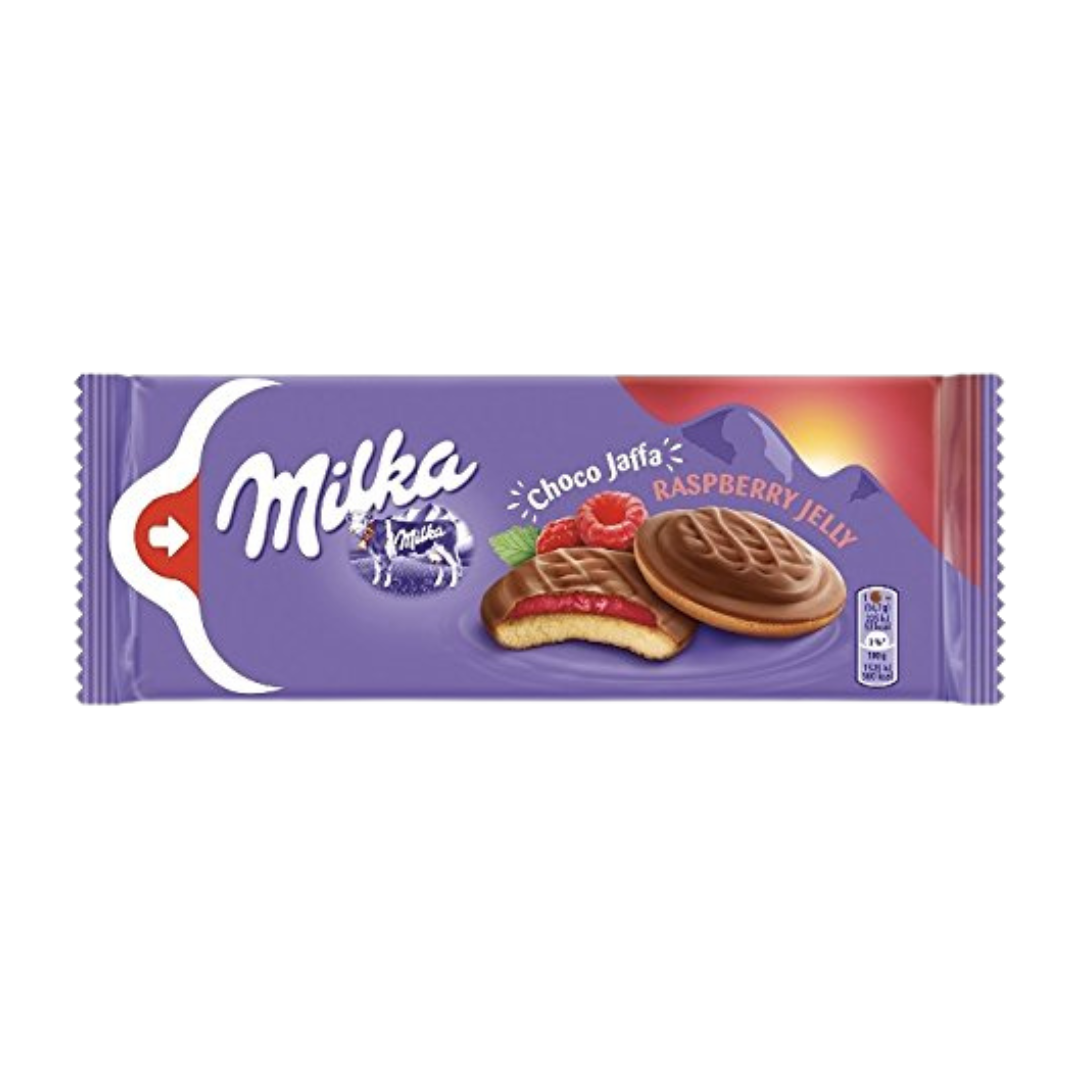 Milka Jaffa Raspberry Cookies (Europe) – Willy Wacky Snacks