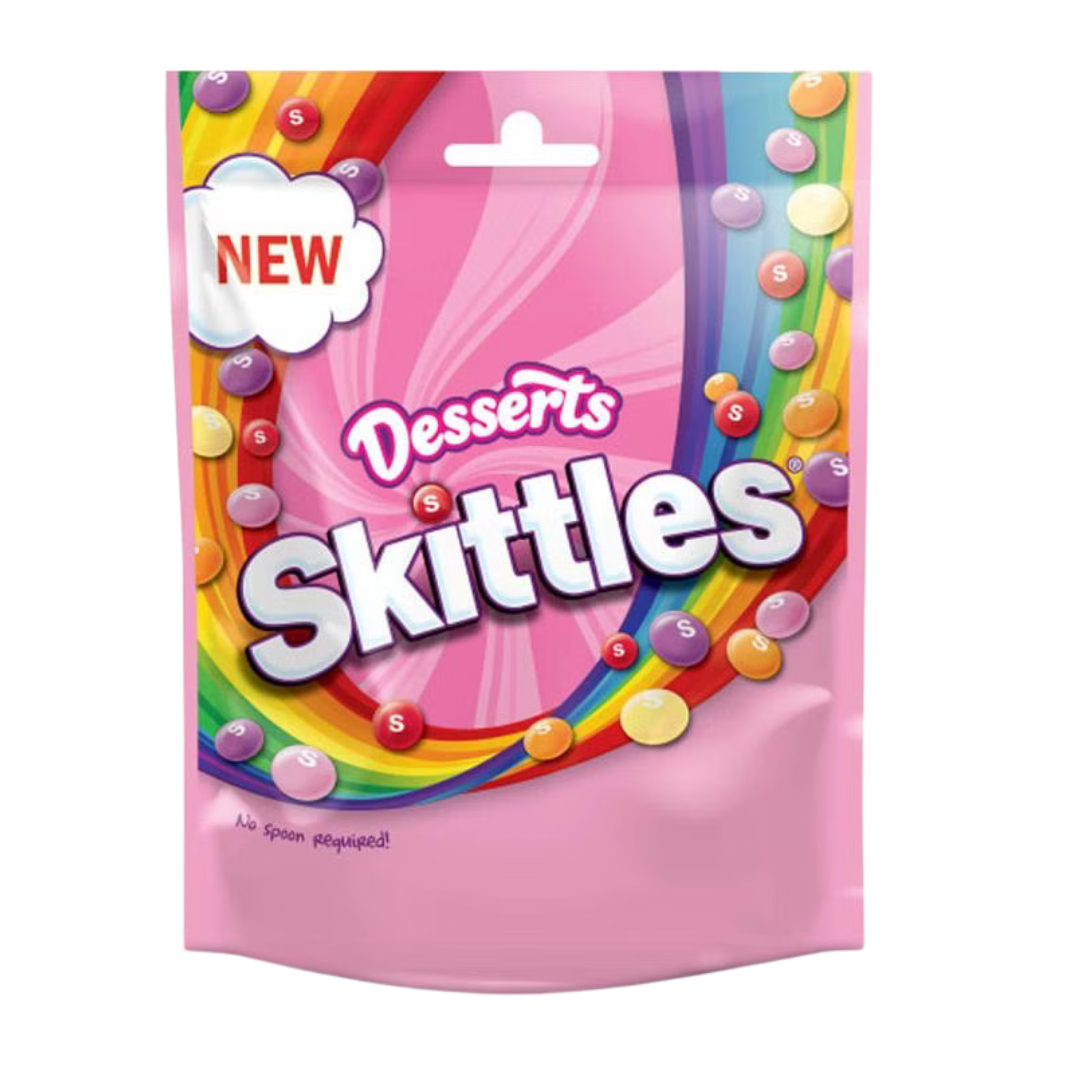 Skittles Desserts (UK) 152g – Willy Wacky Snacks
