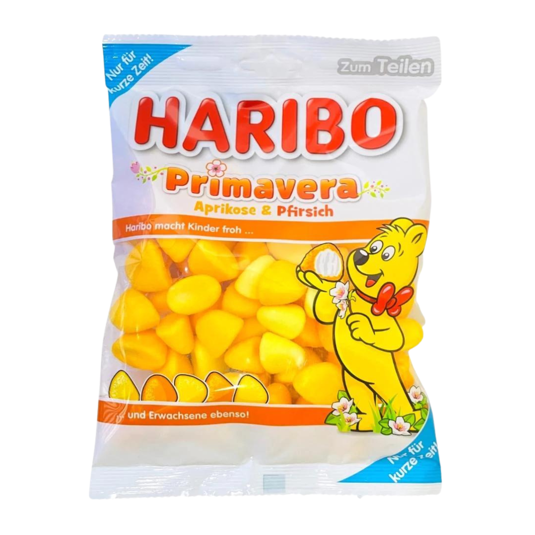 Haribo Primavera Apricot & Peach (Europe) – Willy Wacky Snacks