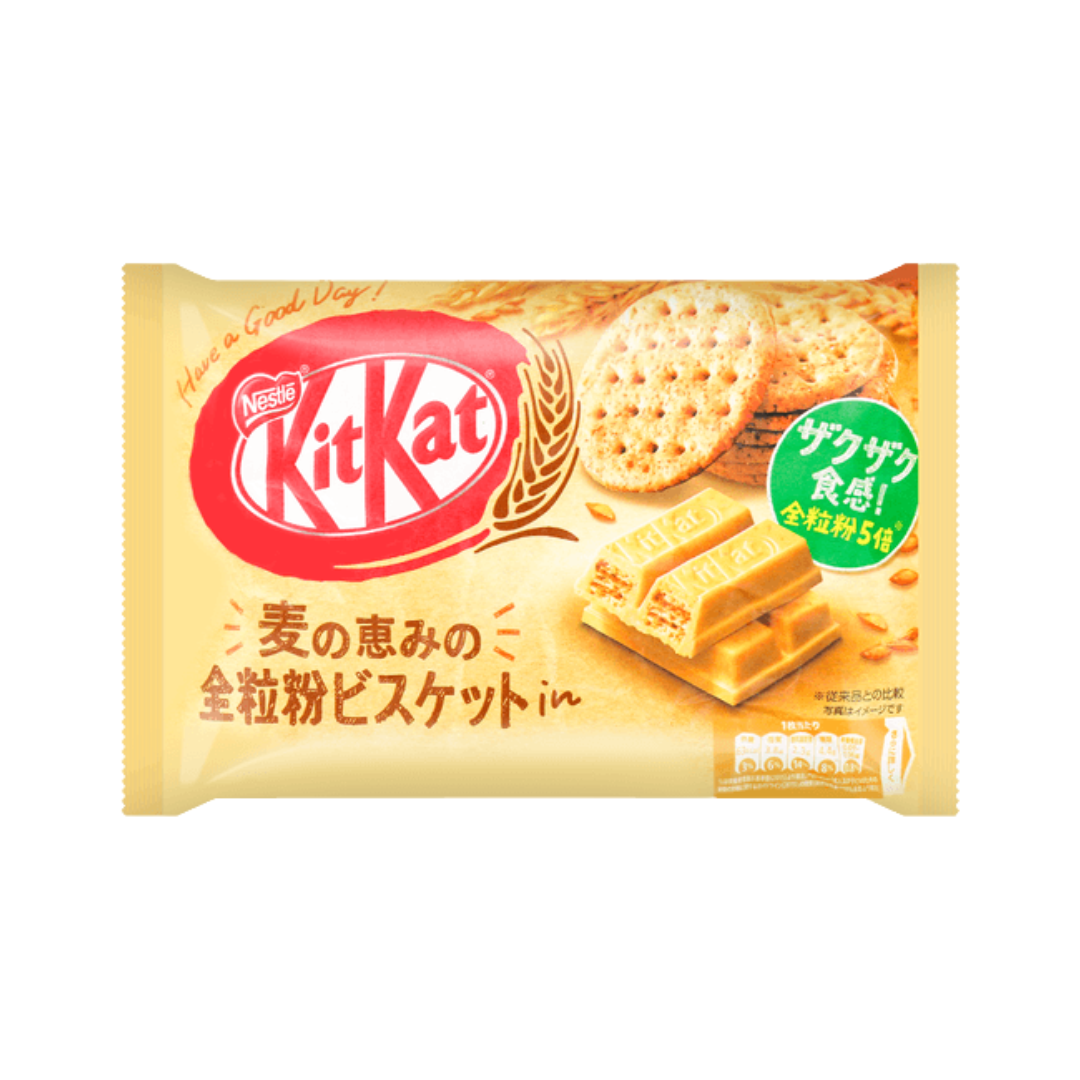 Kit Kat Whole Grain Biscuit (Japan) – Willy Wacky Snacks