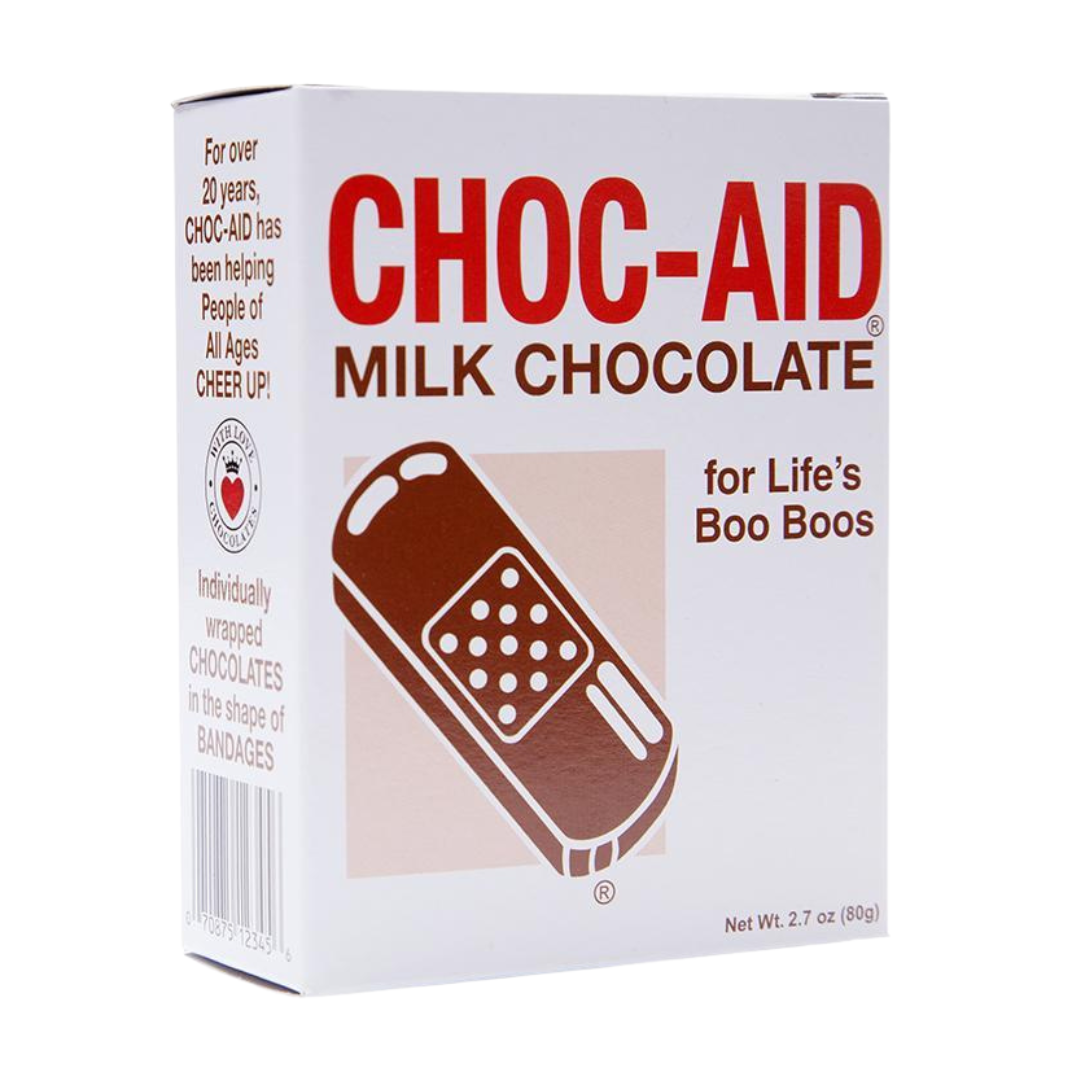 Choc-Aid (Collectible) 80g – Willy Wacky Snacks