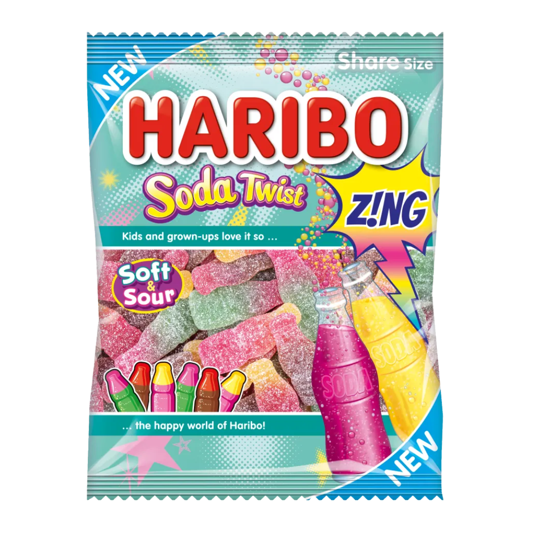 Haribo Soda Twist Zing (EU) – Willy Wacky Snacks